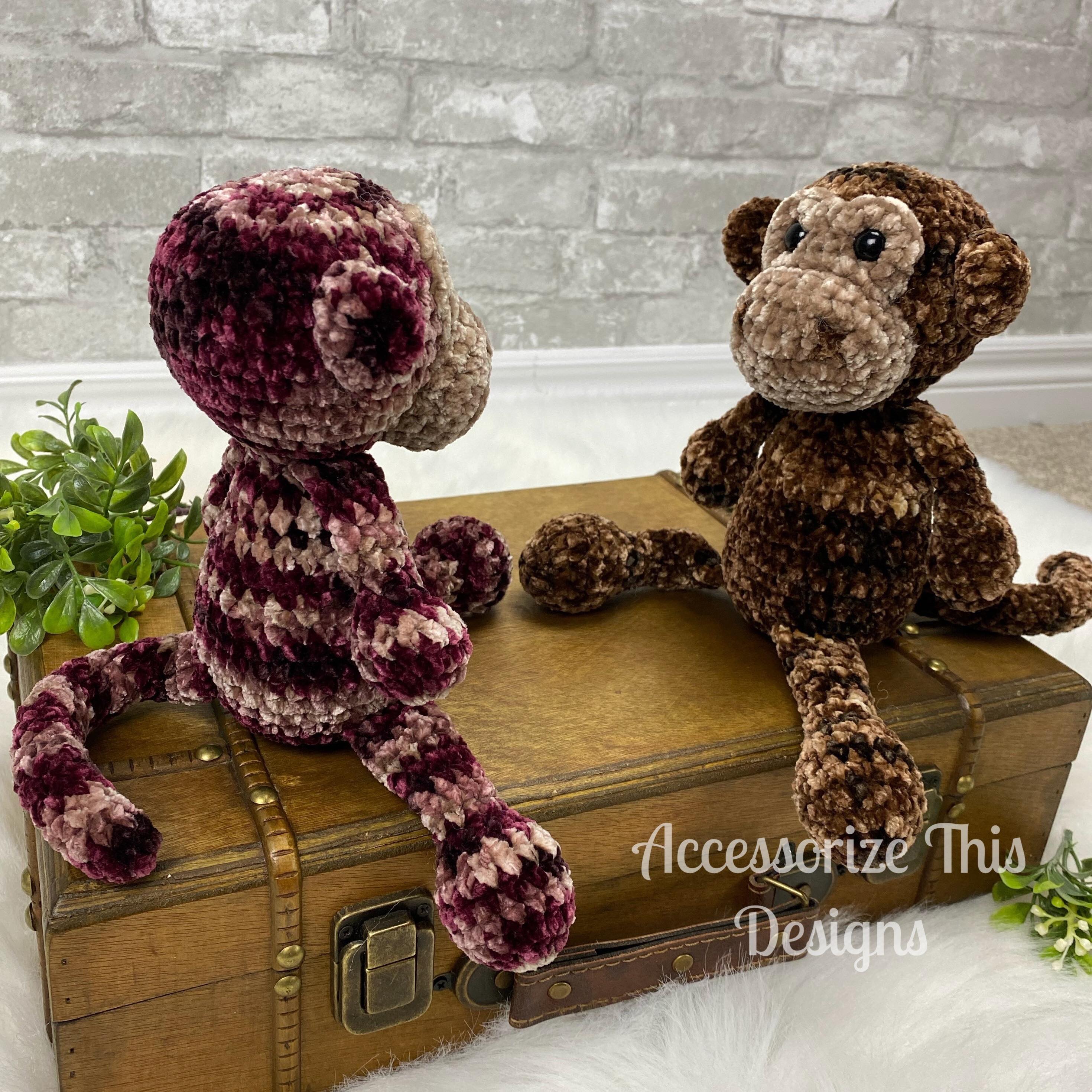 Flip Flop Monkey | Free Crochet Pattern - Darling Maple Designs